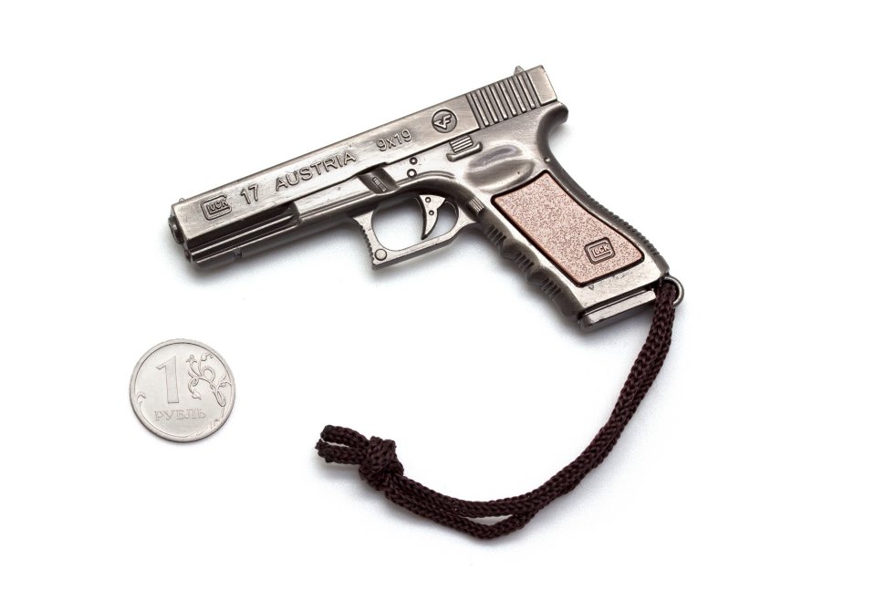 Брелок Microgun M Пистолет Glock 17 Серый купить, продажа Брелок GLOCK ...