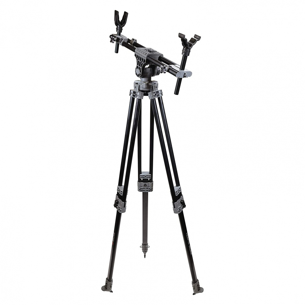 Опора телескопическая для оружия BOG FieldPod Magnum 1100474 с упором ...